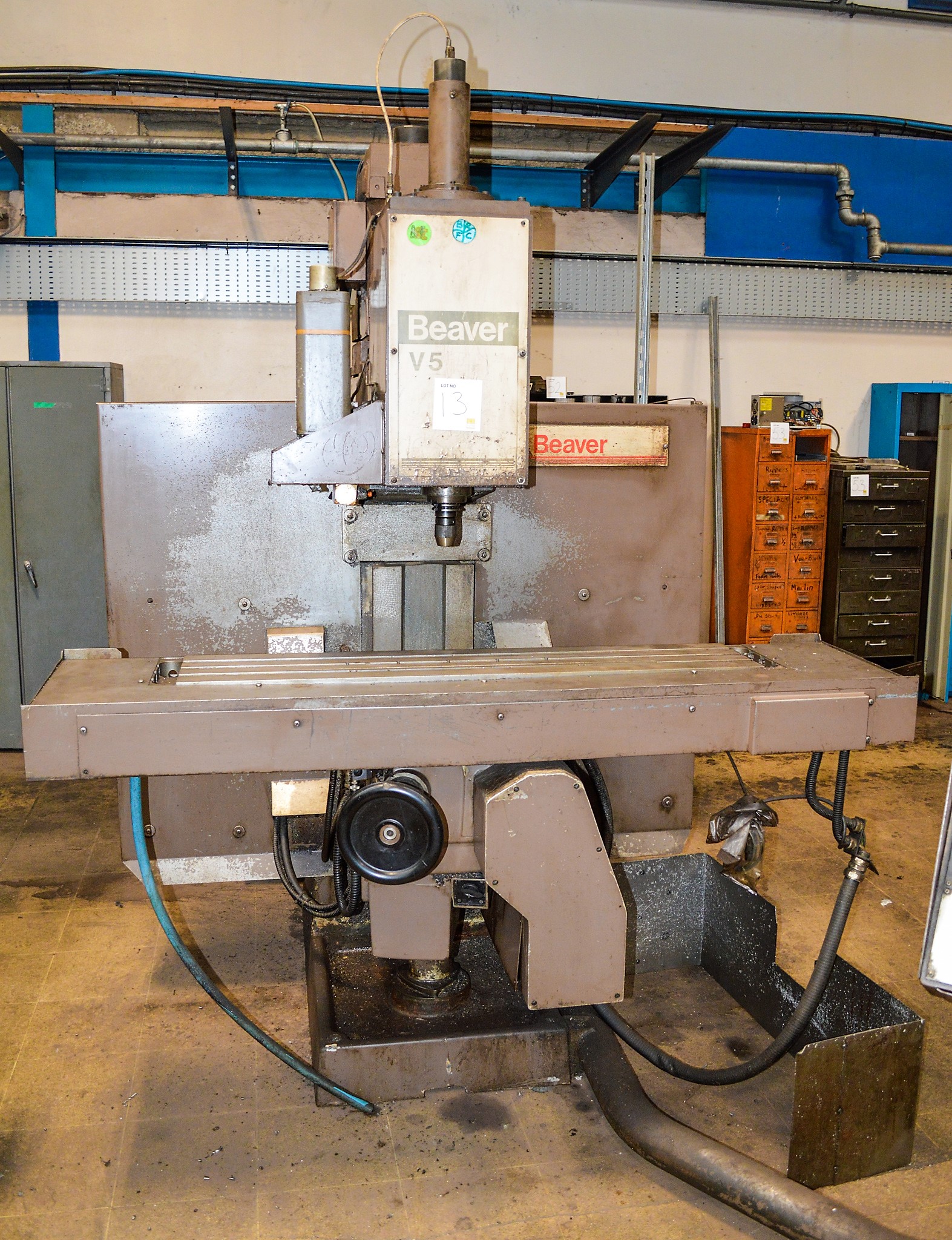 Beaver V5 CNC vertical milling machine S/N: 15688 c/w 48 inch x 10 inch ...