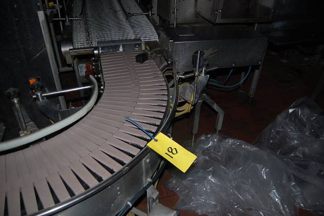 Priority One Motorized 90 degree Corner Conveyor, 8 ft. Length ...