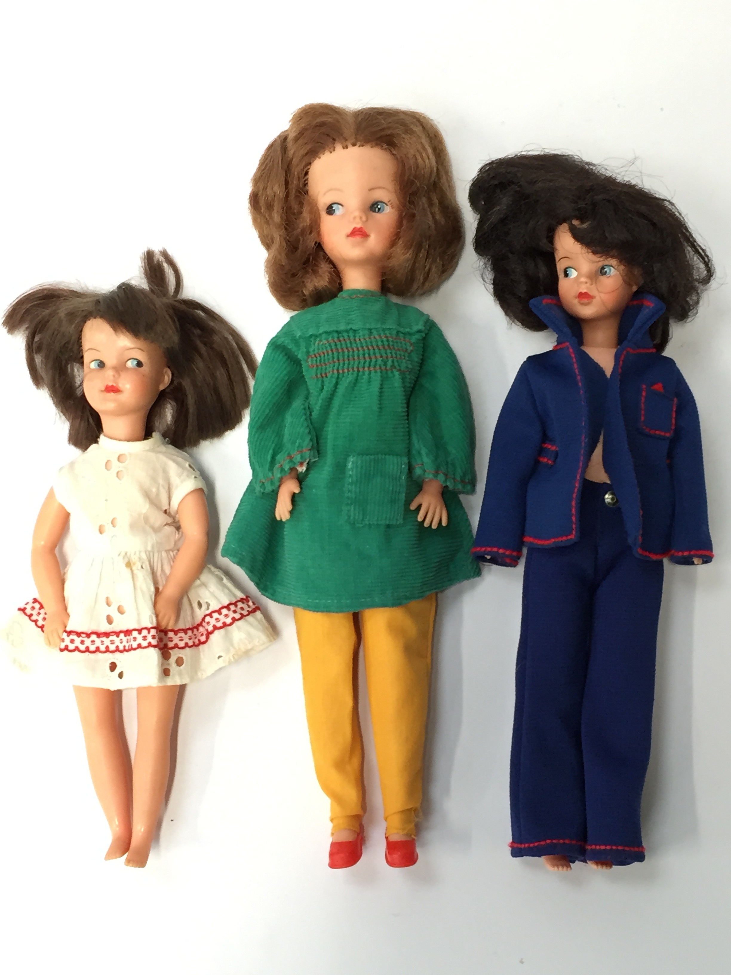 Three Pedigree (England) 1960's Sindy Dolls: Made in England Sindy ...