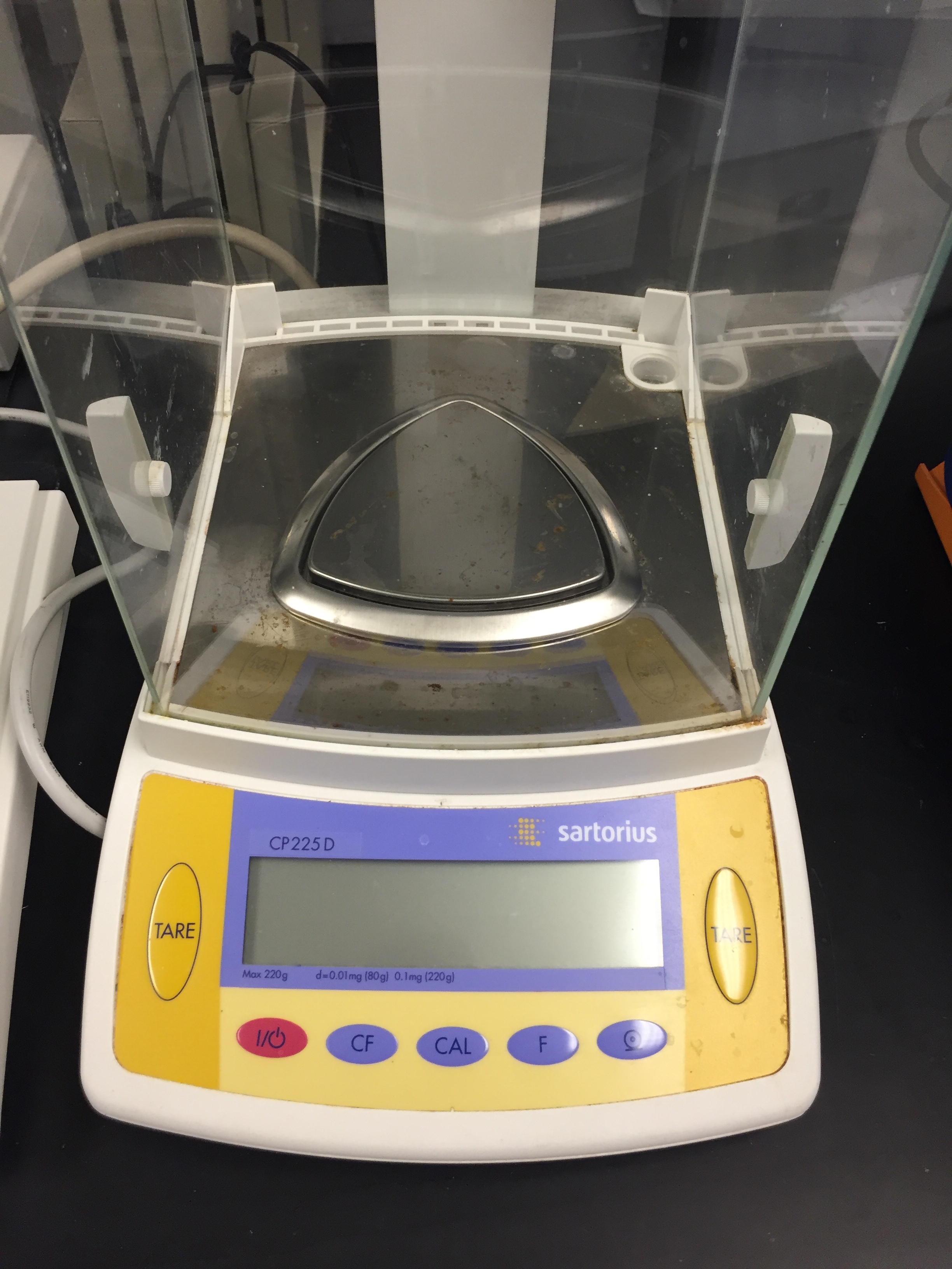 Sartorius Model CP225 D Balance, Max:220g d=.01mg (80g) .1mg (220g),SN ...