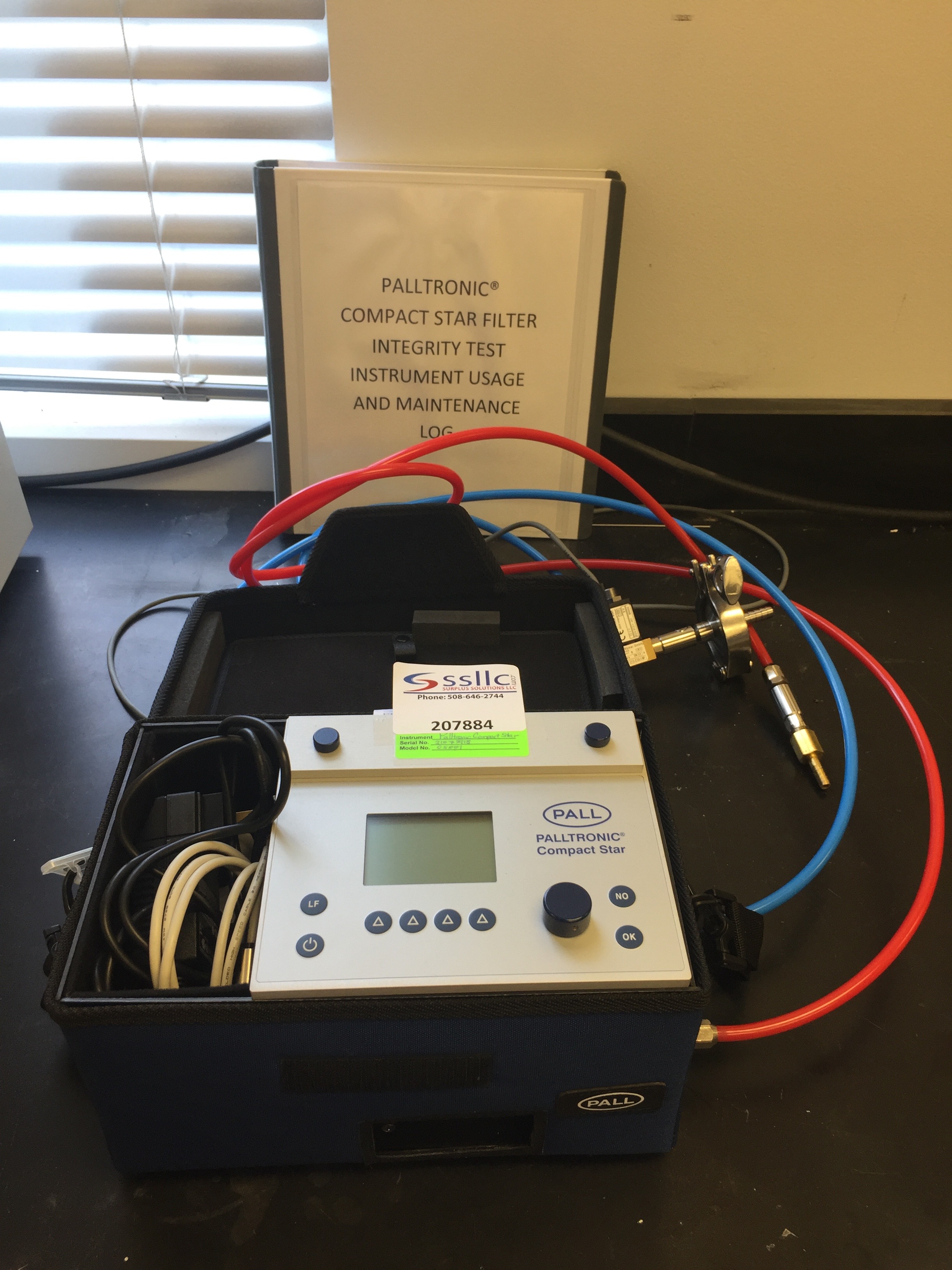 Pall Palltronic Compact Star Filter Integrity Tester, Model CS001, SN ...