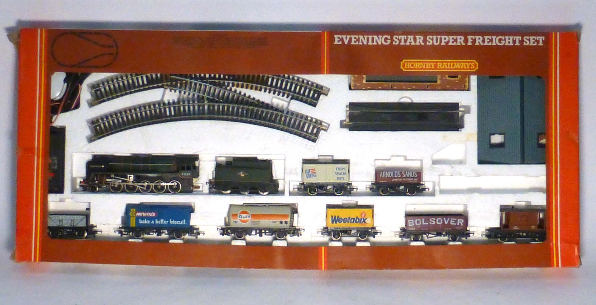 Two Hornby Railways OO train set consisting:R542 Duchess mail train set ...