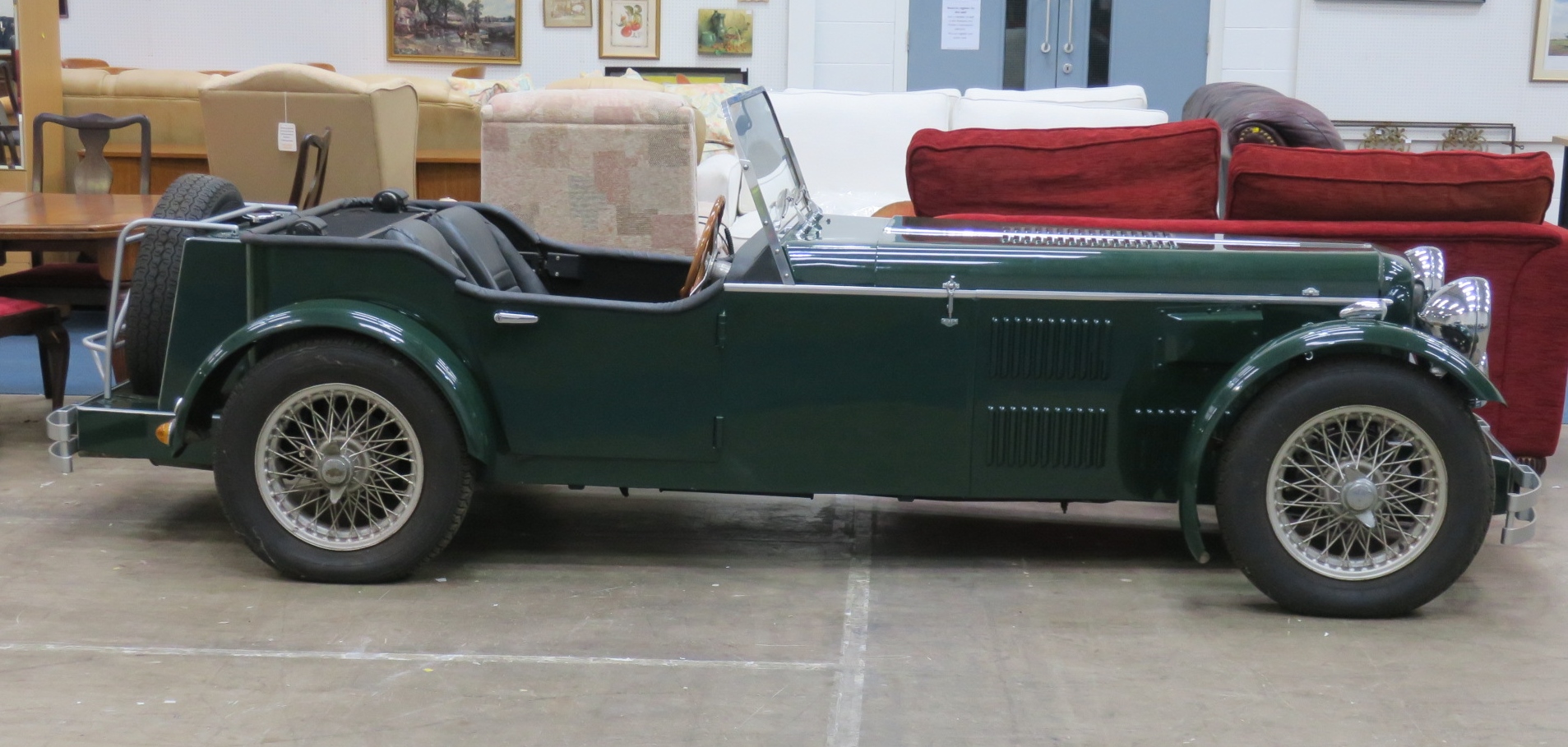 A Burlington Arrow Kit Car using a Triumph GT6 Mk1 running gear which ...