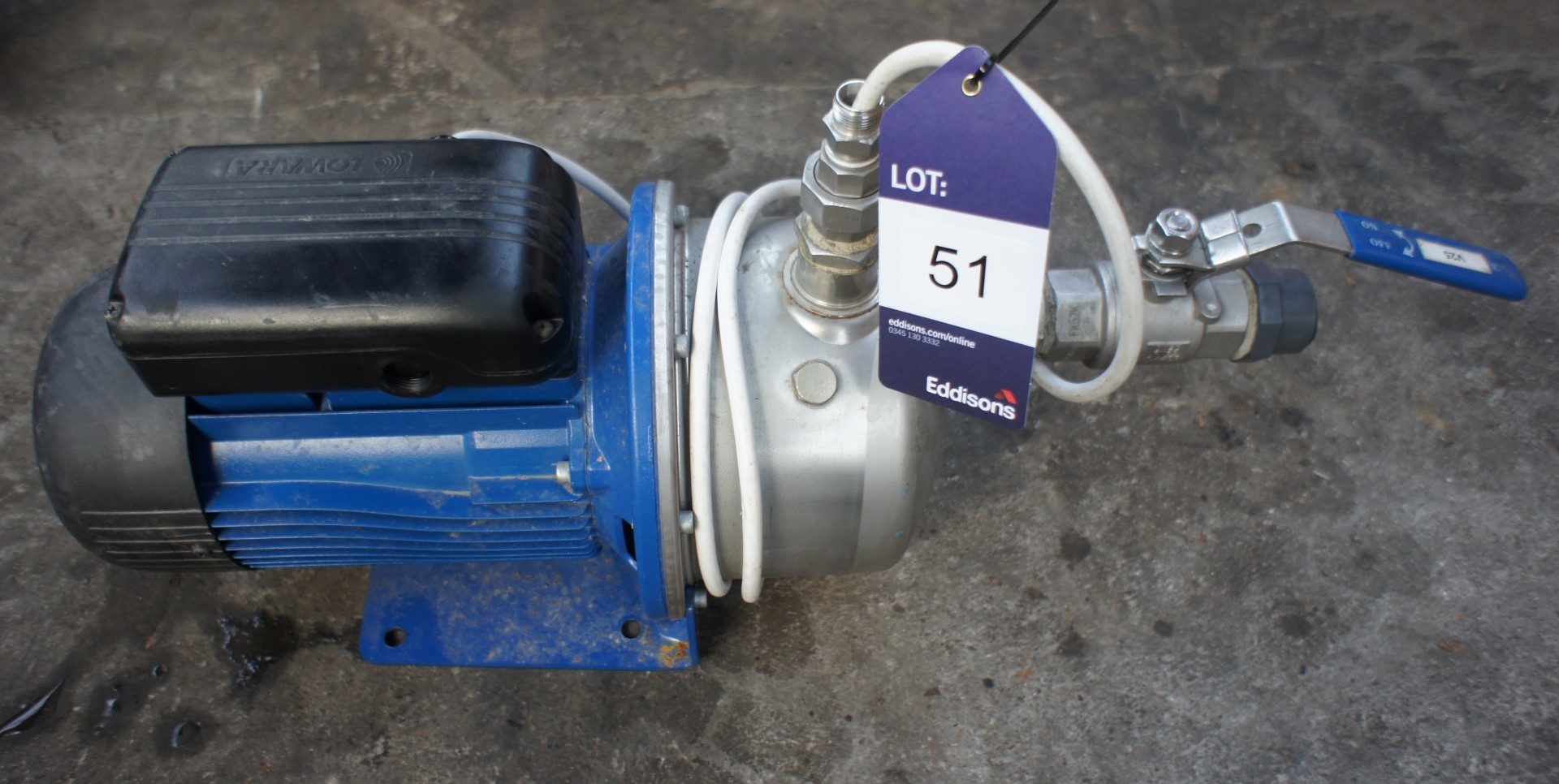 * Lowara BGM 11/A Pump, 70 Ltr/Min, 240v