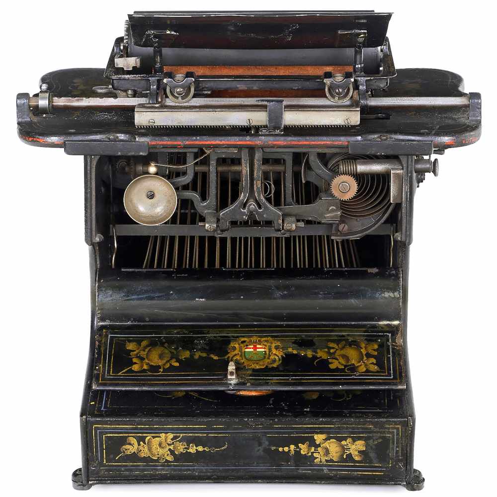 "Sholes & Glidden", 1873The first successful typewriter in the world ...