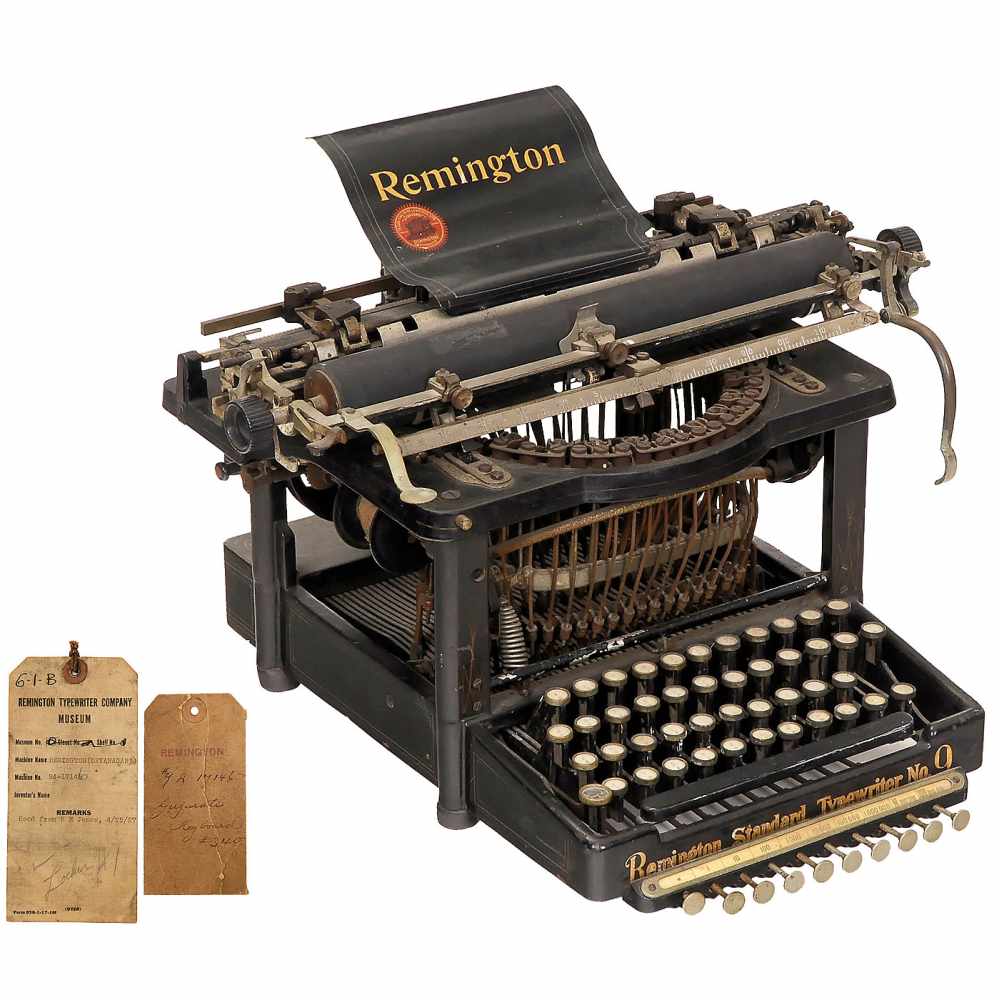 Remington No. 9A with Devanagari Keyboard, 1906From the Remington ...