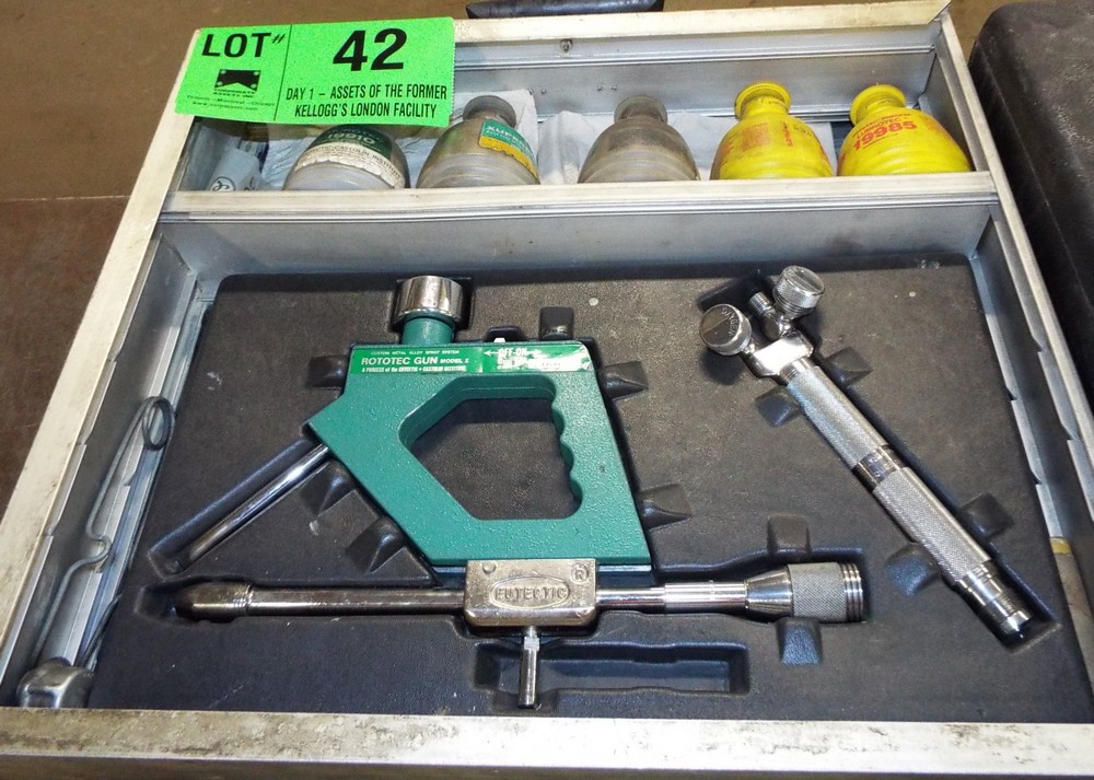 EUTECTIC ROTOTEC METALIZING GUN SET