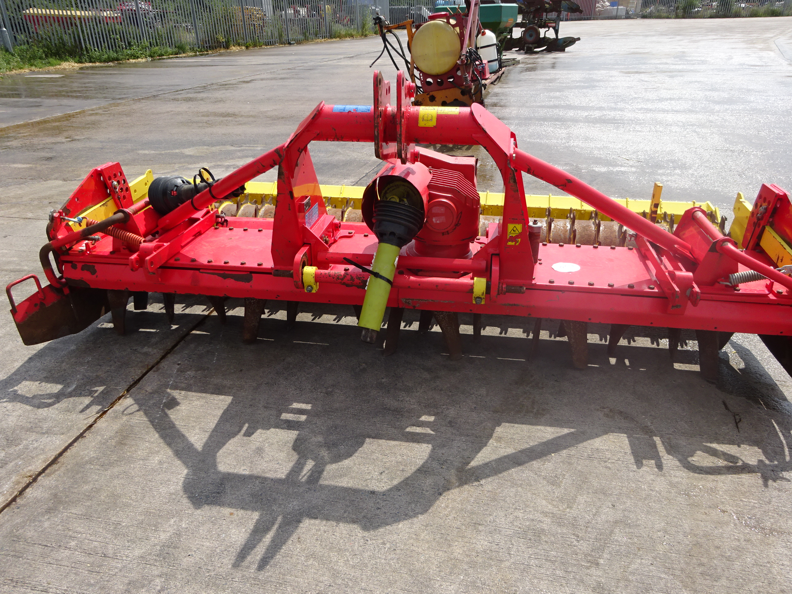 2008 POTTINGER LION 301 3M POWER HARROW FAST FIT BLADES, PACKER ROLLER ...