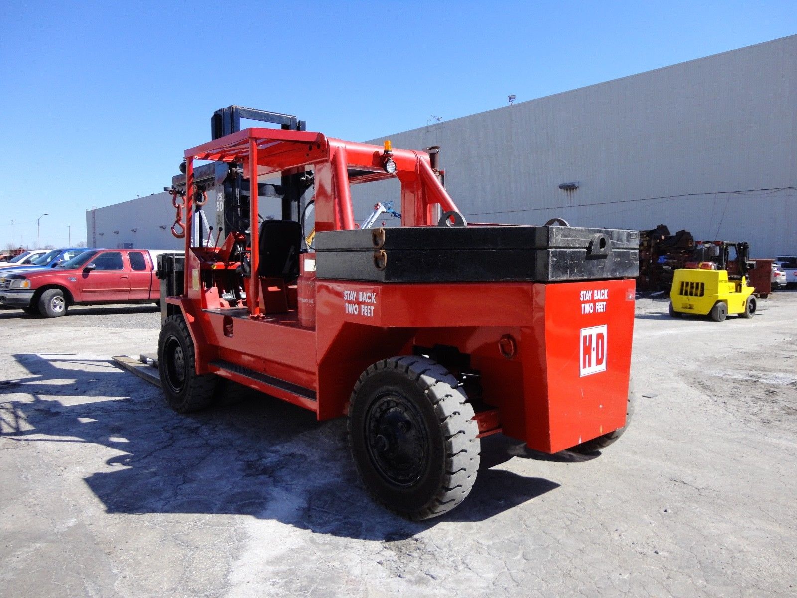 Make: Riggers Special Model: RS-50 Year: 2012 SN: RPR123 Original Hours ...