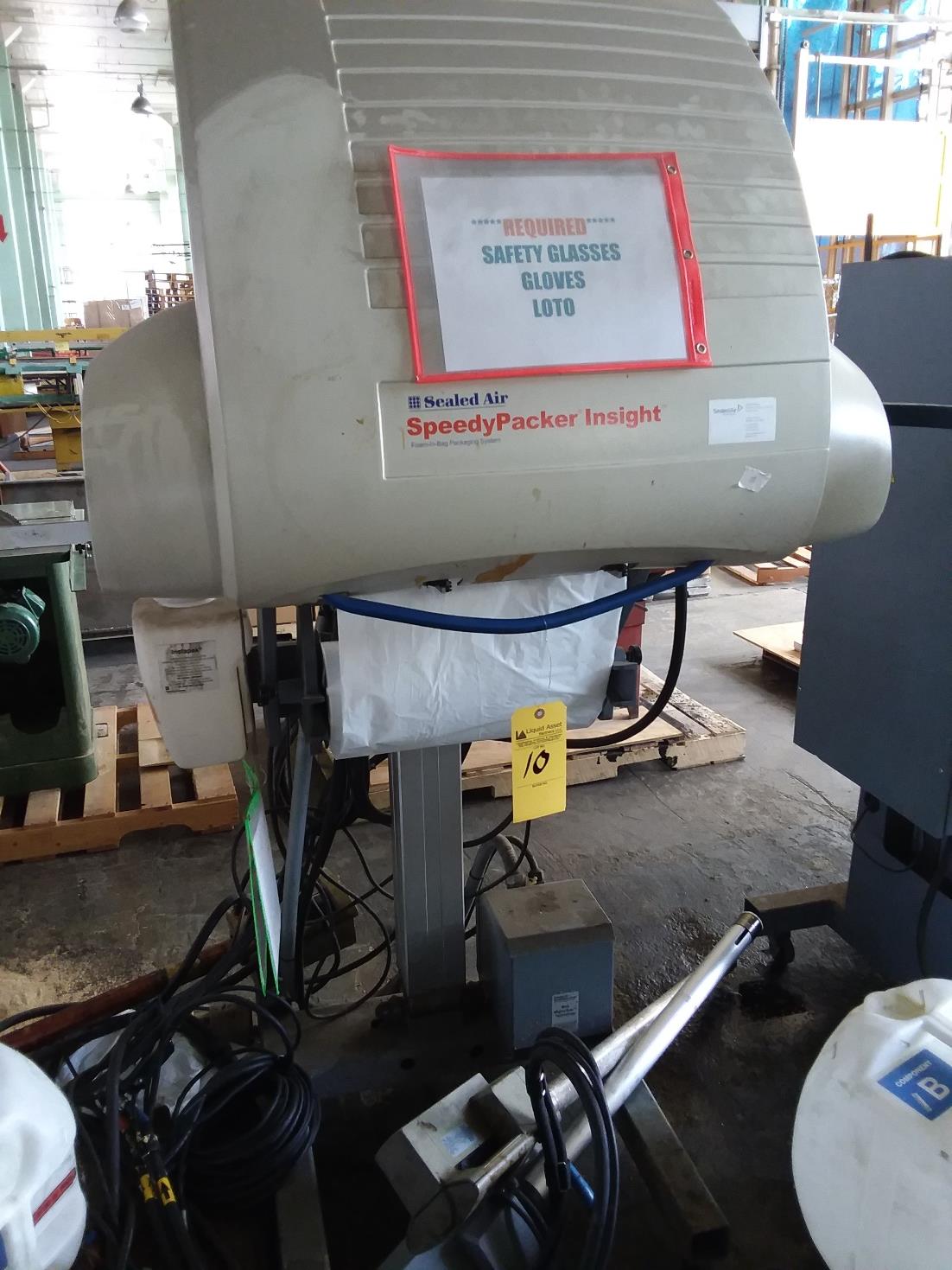 sealed air speedy packer foam packaging machines