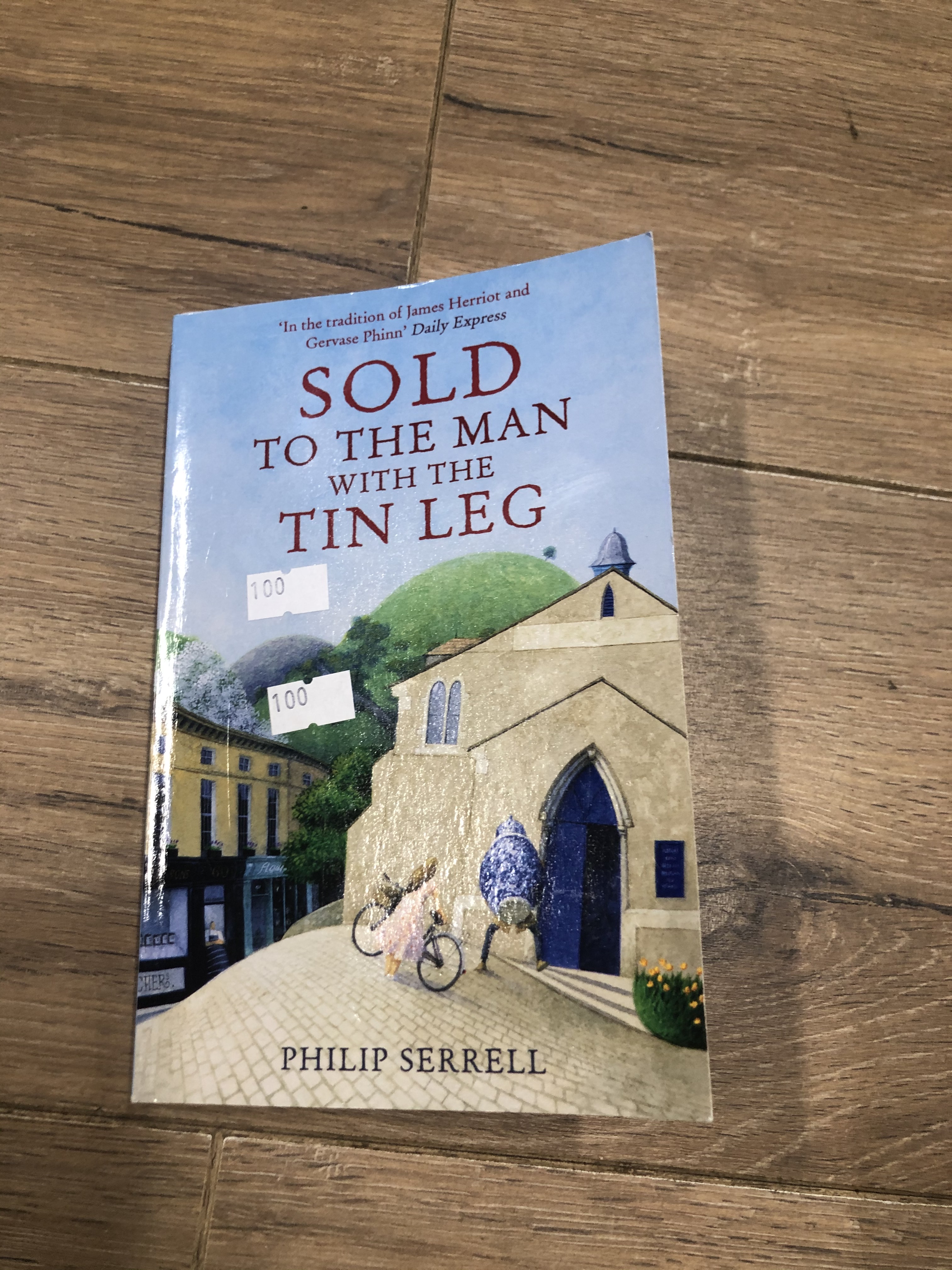 A SIGNED COPY OF PHILIP SERRELL'S BOOK SOLD TO THE MAN WITH THE TIN LEG ...