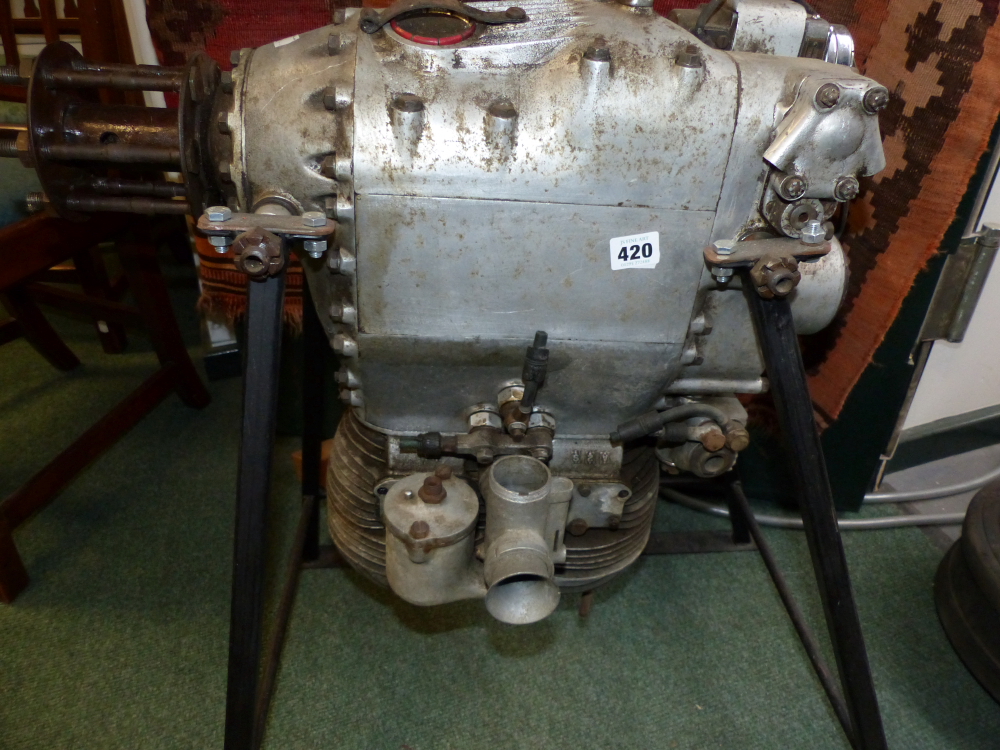 A rare Scott 'Flying Squirrel' light aero-engine to fit Flying Flea ...