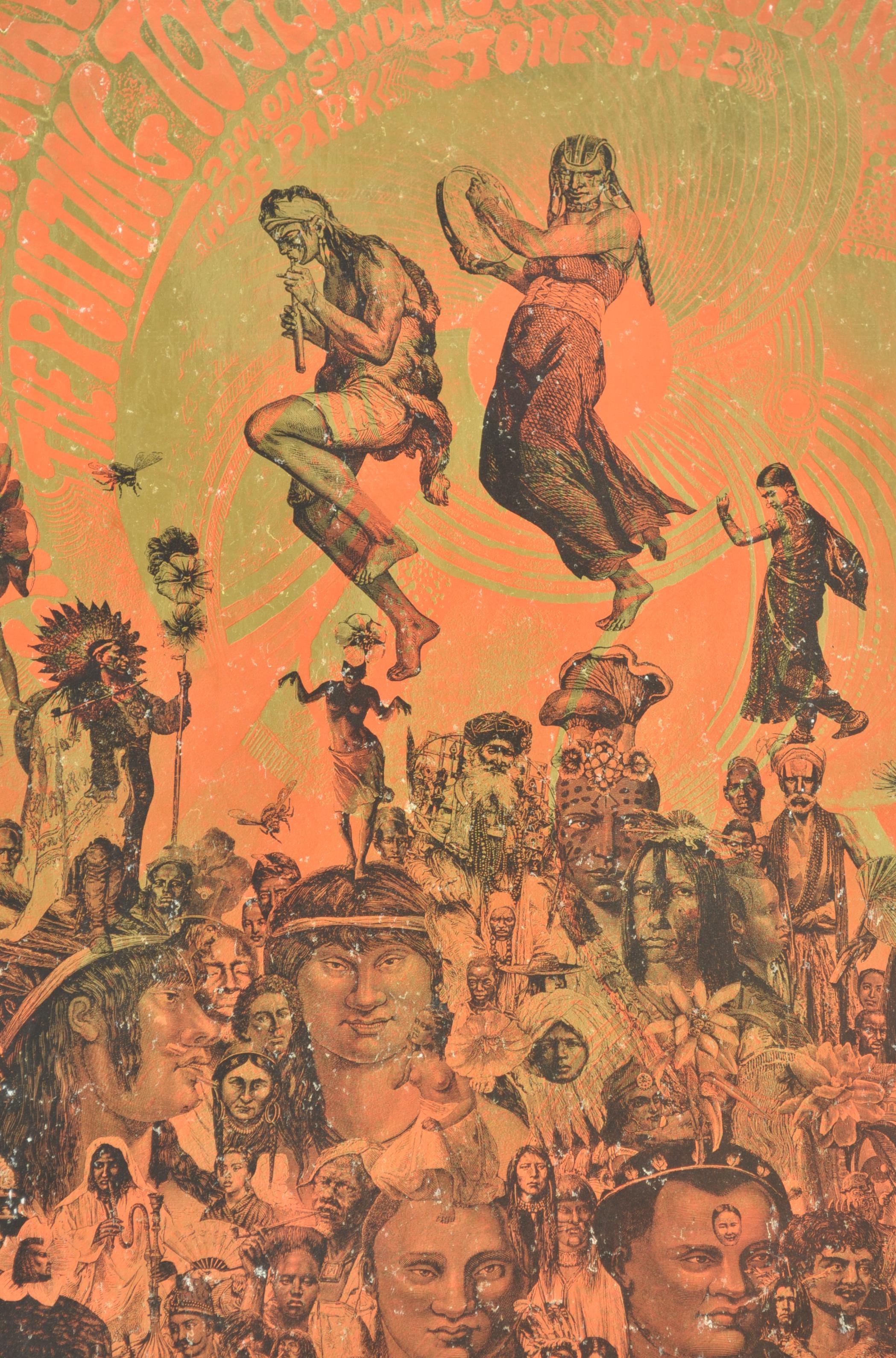 Martin Sharp Poster - Rare Psychedelic Art Poster - Legalise Cannabis ...