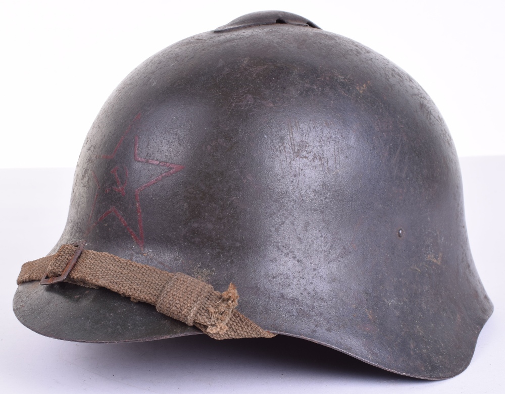 Rare WW2 Russian Model 1936 (SSh-36) Steel Combat Helmet, the shell ...