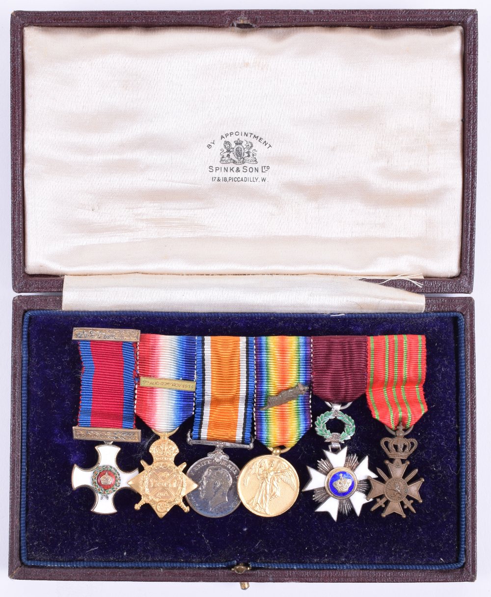 WW1 Distinguished Service Order (D.S.O) Miniature Medal Group of Six ...