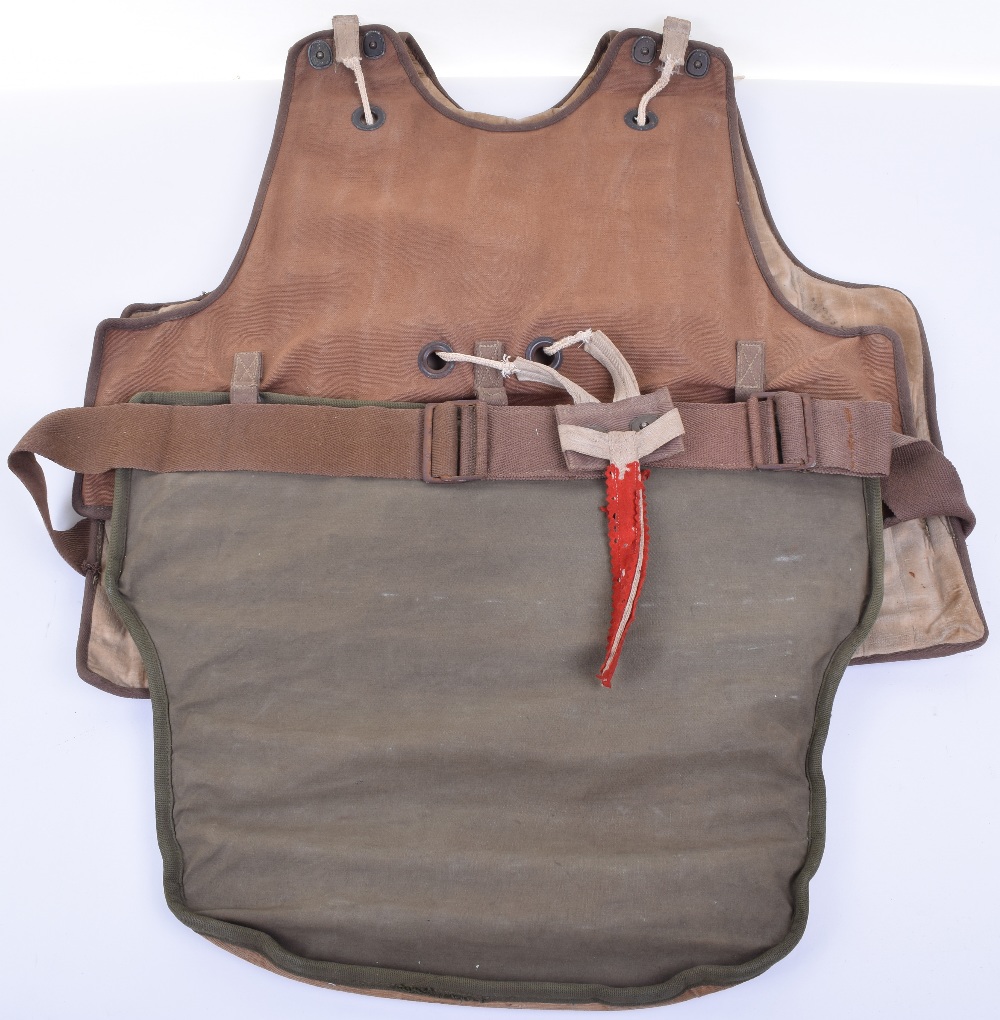 WW2 USAAF Aircrew Flak Body Armour, good example of the cloth covered ...