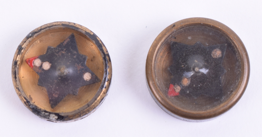 WW2 Royal Air Force Button Compass, two examples of the WW2 issue RAF ...