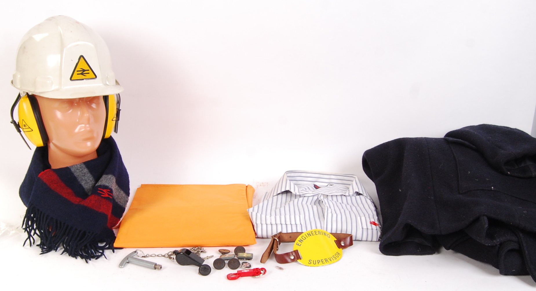 A original British Rail Intercity uniform comprising of shirts & long ...