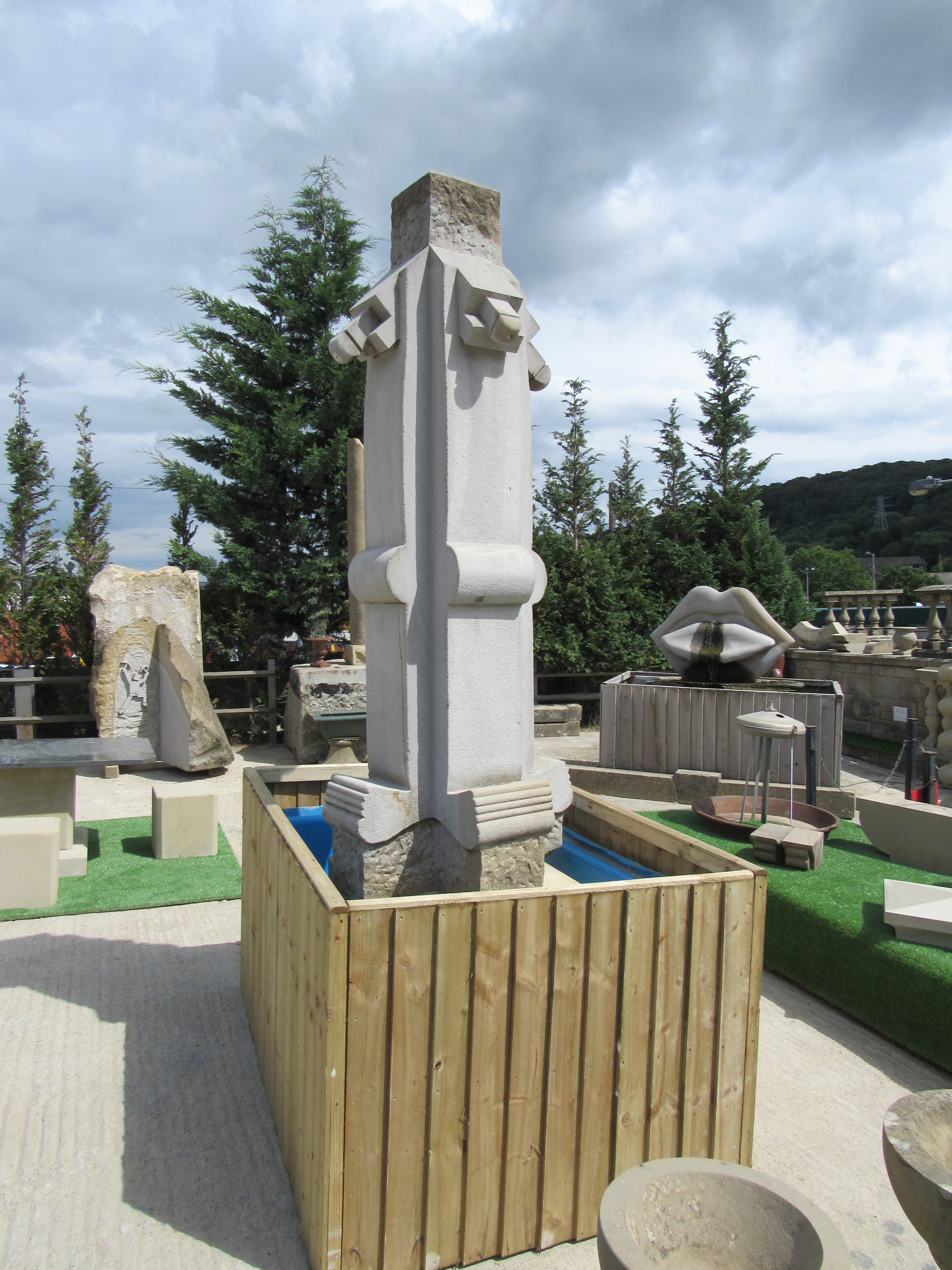 The Fountains of Phallus. A unique innovative modern sculpture. “A ...