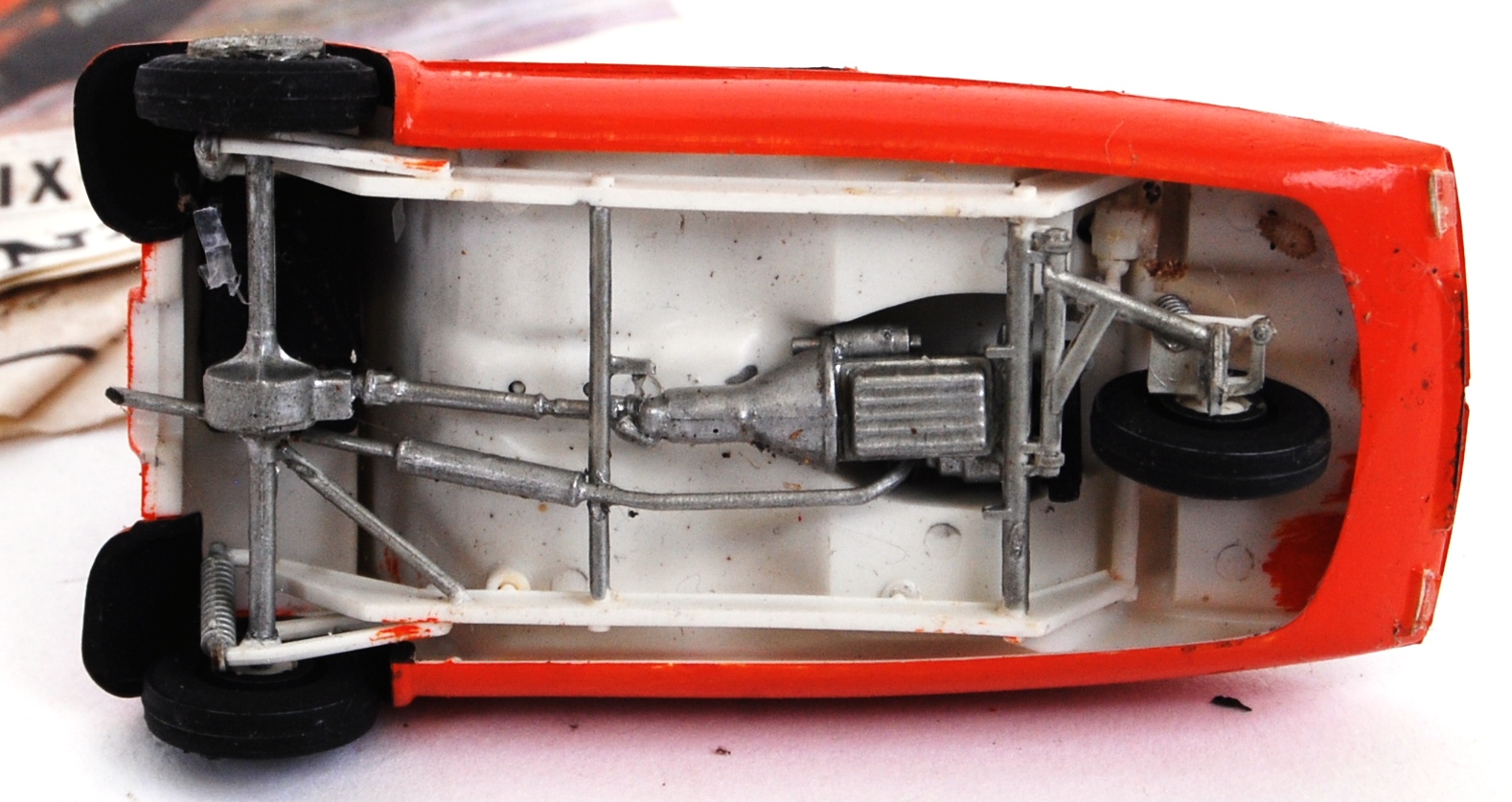 A rare vintage 1970's Airfix model Reliant Bond Bug car. 1:32 scale ...