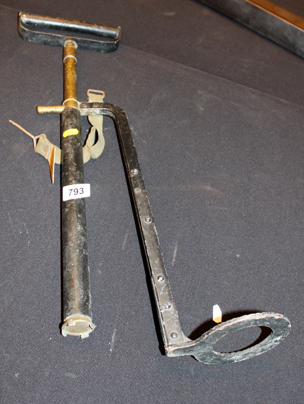 Vintage WWII stirrup pump