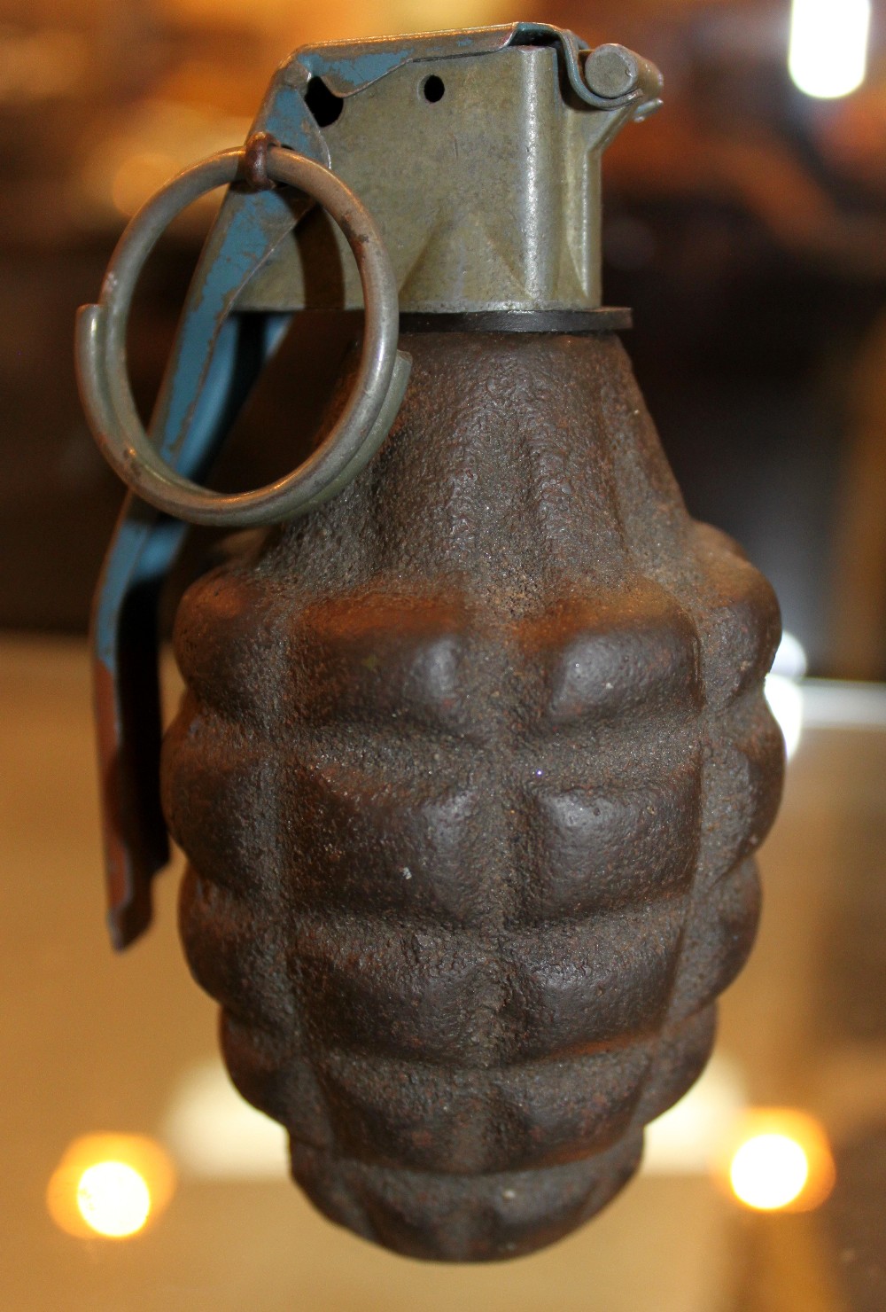 WWII practice Mills bomb/Hand grenade