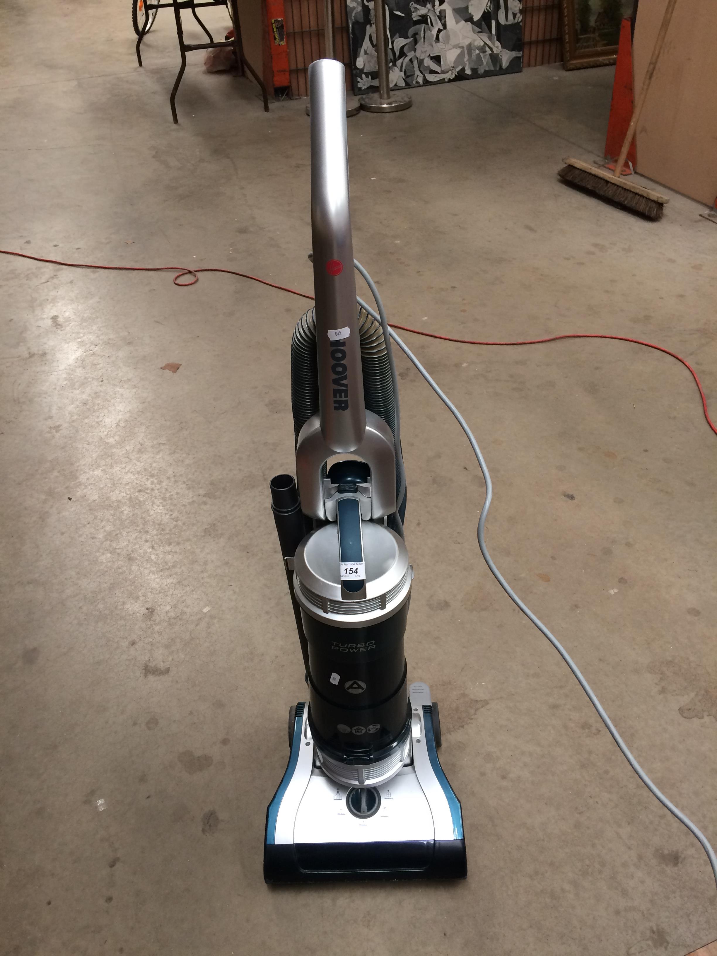A Hoover Turbo power vacuum cleaner