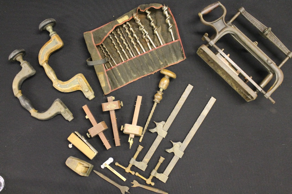 VICTORIAN TOOLS - a selection of Victorian tools to include x2 ...