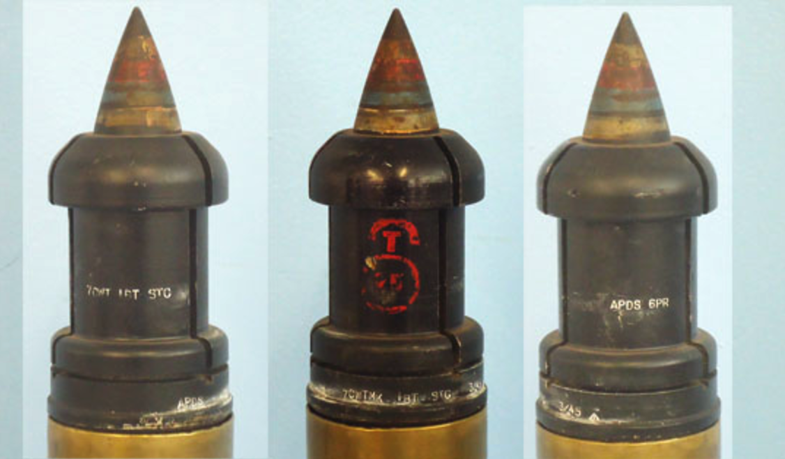 DEACTIVATED INERT. WW2 1945 dated Unfired British 6pr 7cwt (57x441R ...