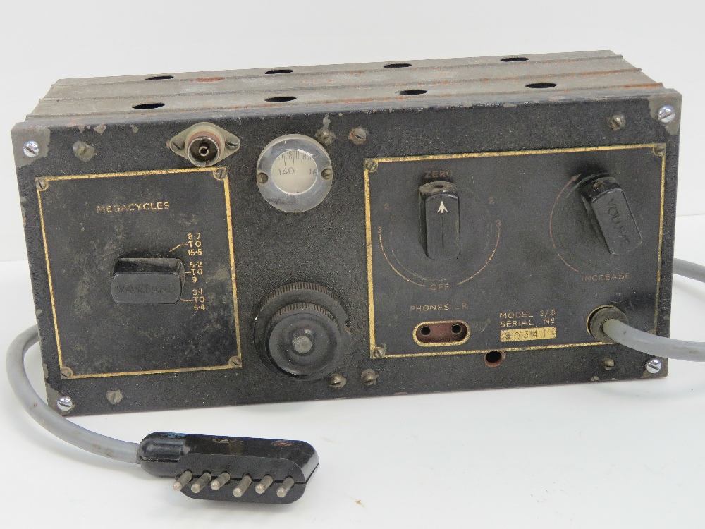 A rare WWII British SOE radio receiver hidden within suitcases and used ...