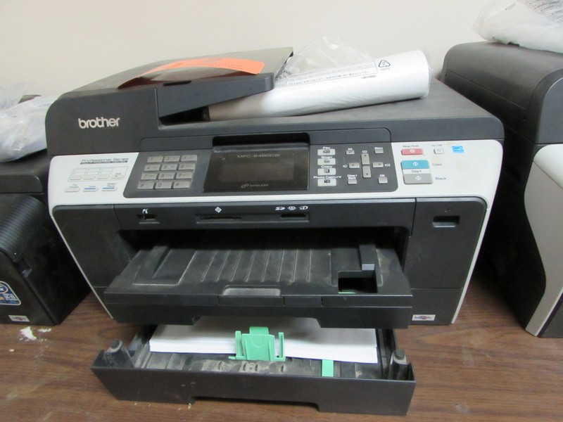 BROTHER MFC 6490 CW COLOUR ALL-IN-ONE WITH FAX, SCAN, COPY, PRINT ...