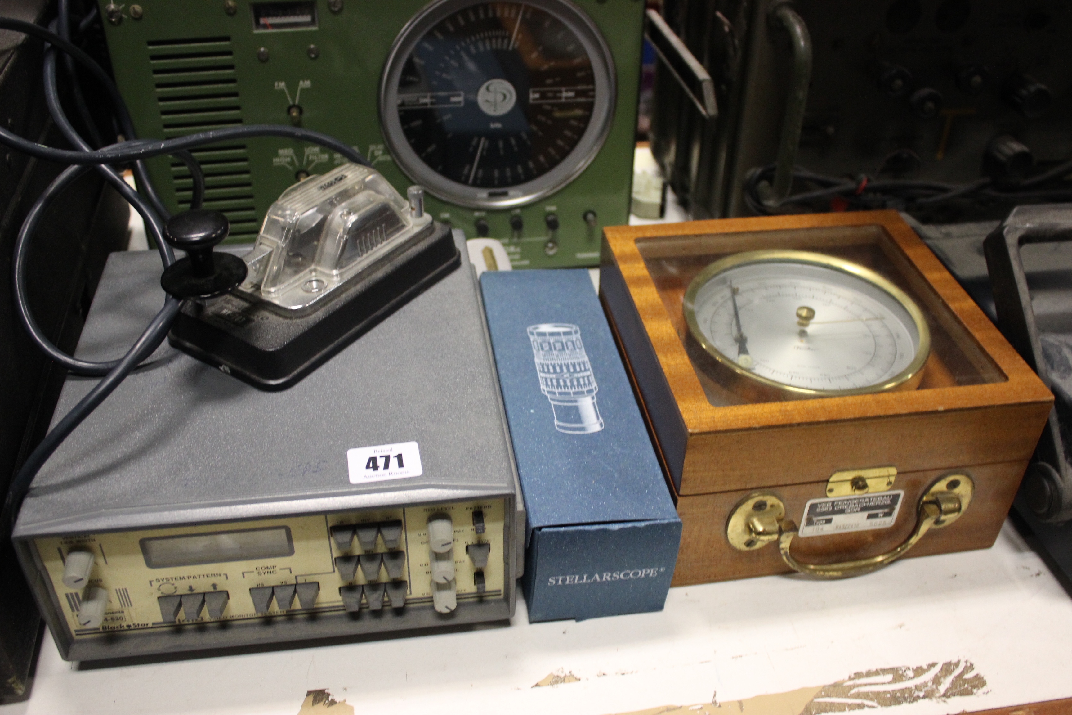A Sailor Type R109 S.P. radio Receiver, A Sailor Type R.T. 143 S.P ...