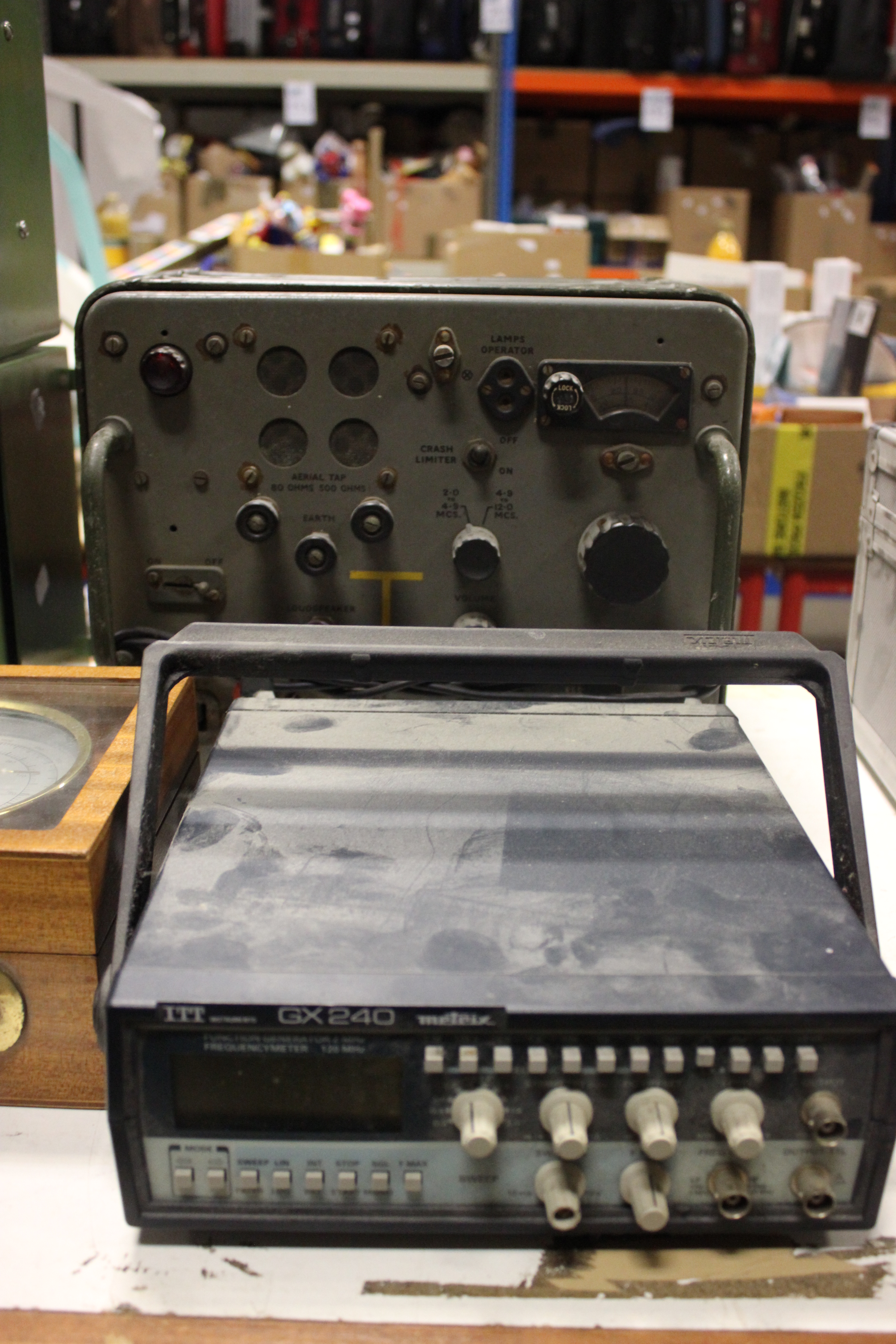 A Sailor Type R109 S.P. radio Receiver, A Sailor Type R.T. 143 S.P ...