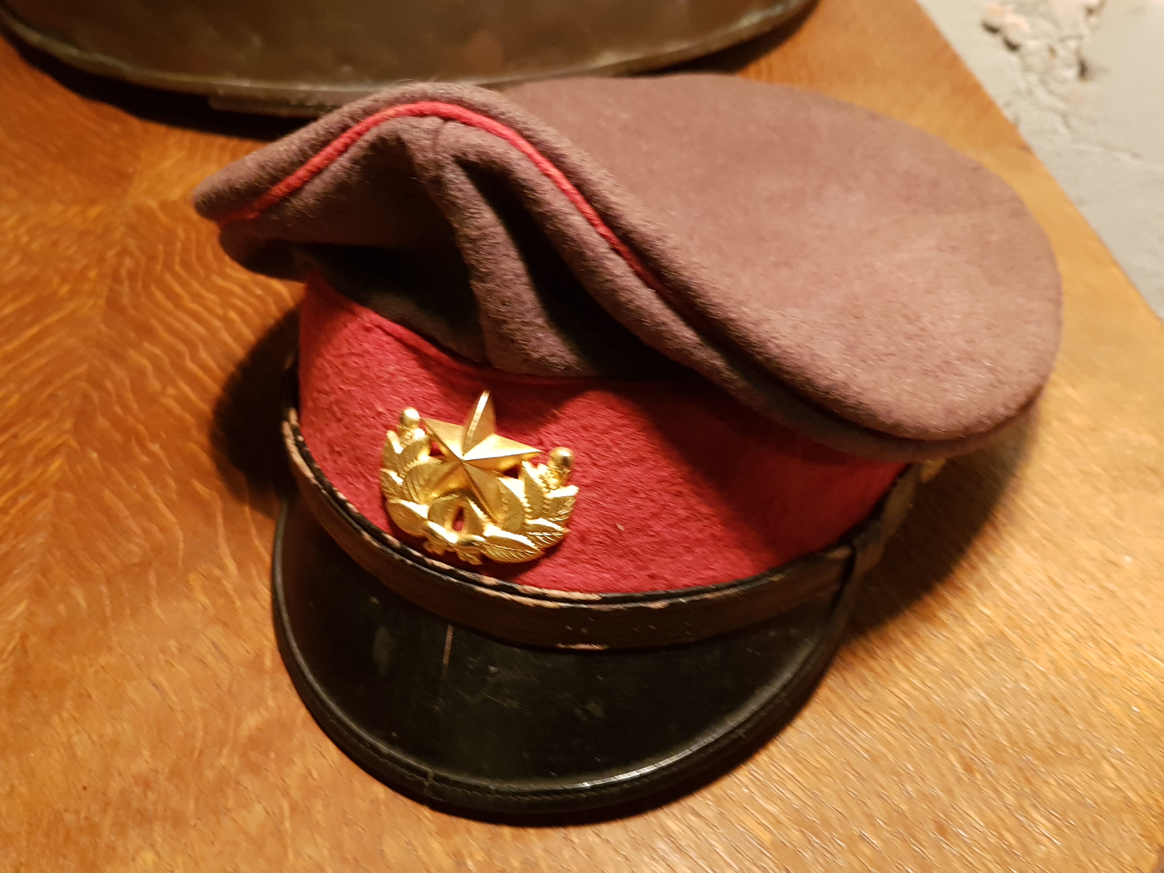 WW2 JAPANESE IMPERIAL GUARDS PEAKED CAP