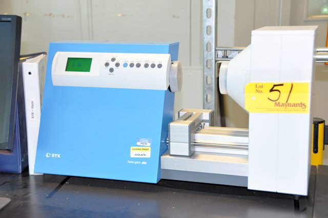 BYK GARDNER 4725 Haze-Gard Plus Glass and Film Transparency Measurement ...