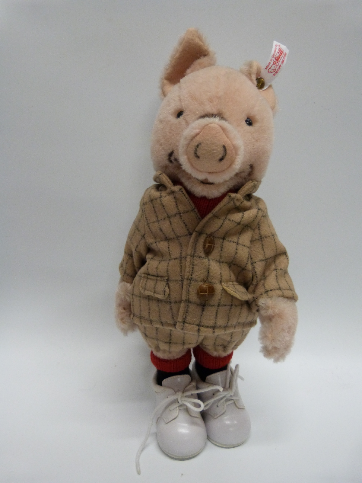 Steiff Classic Rupert series teddy bear 'Podgy Pig', in original box