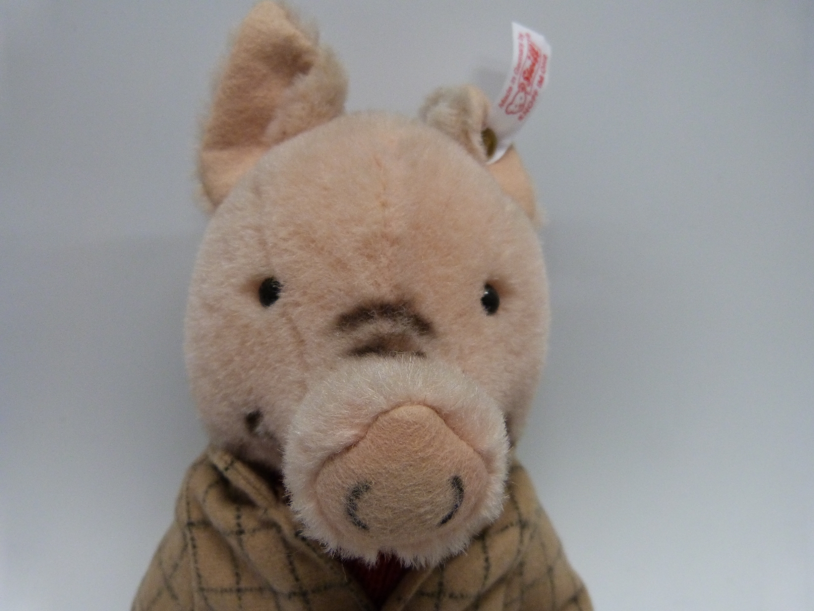 Steiff Classic Rupert series teddy bear 'Podgy Pig', in original box