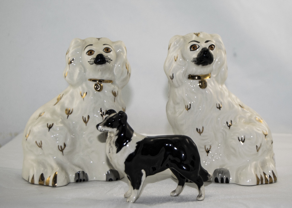2 Beswick Dogs Stamped Beswick England 1378-6 To Base, Height 5.5 ...
