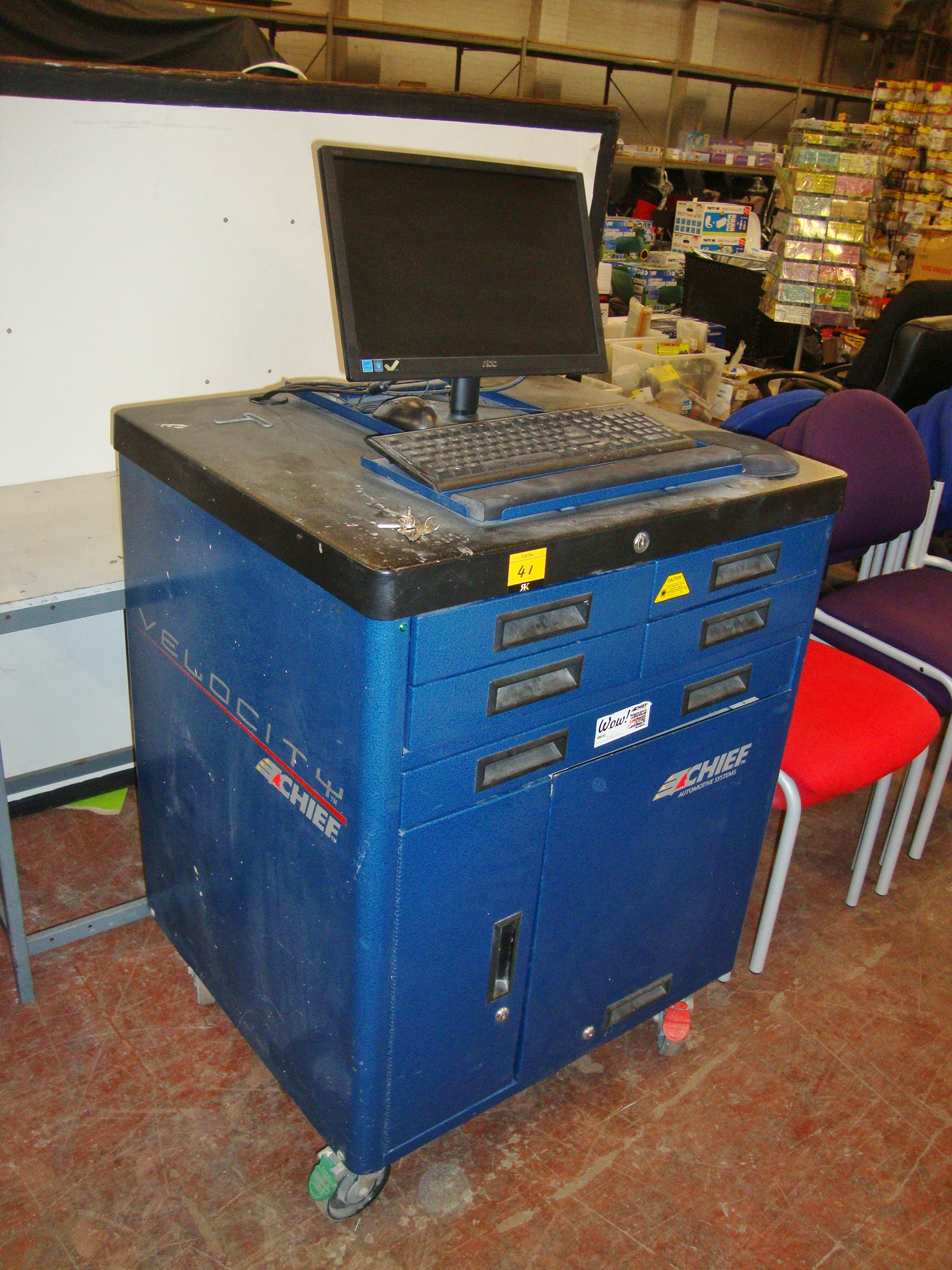 Velocity measuring system, Chief EZ liner model VWS200-A, year of ...