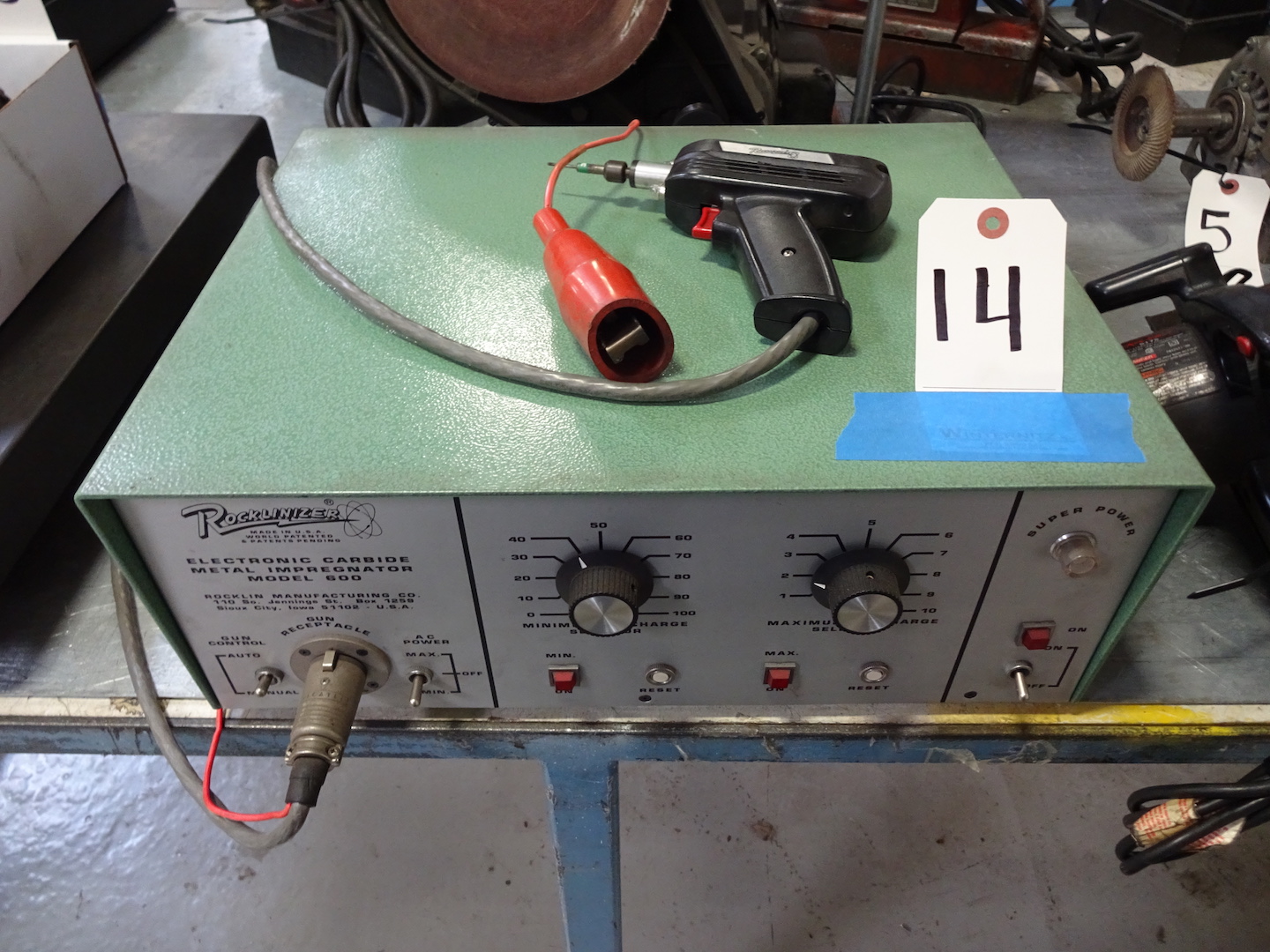 Rocklinizer Model 600 Electronic Carbide Metal Impregnator