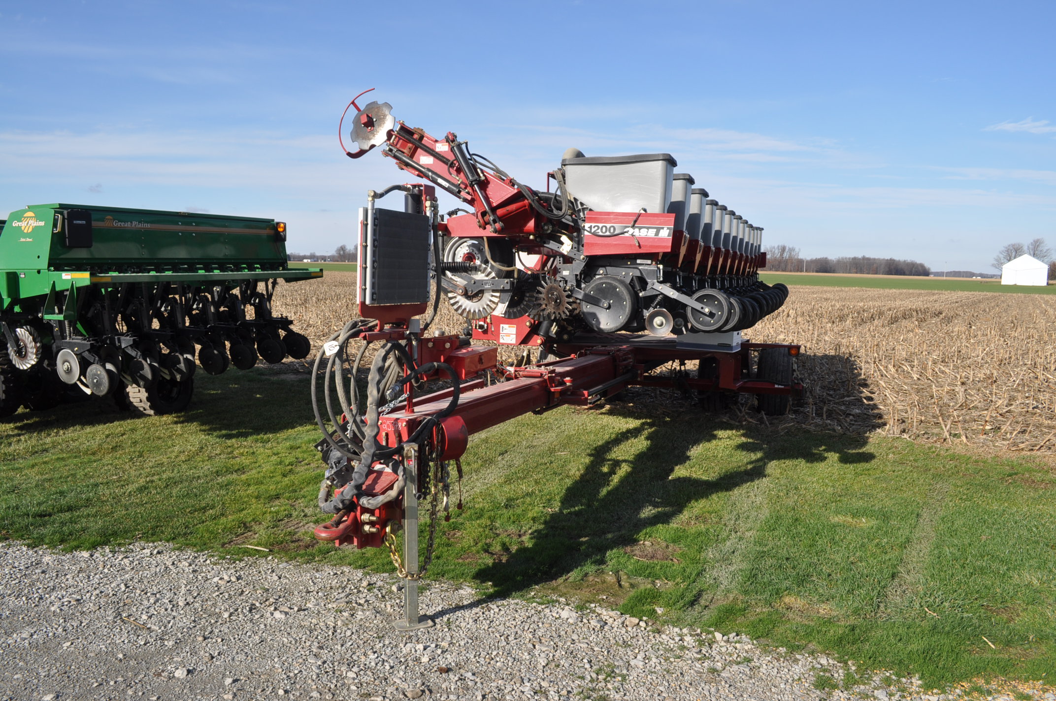 Case IH 1200, 12-row x 30" planter, liquid 2x2 fertilizer, yetter row ...