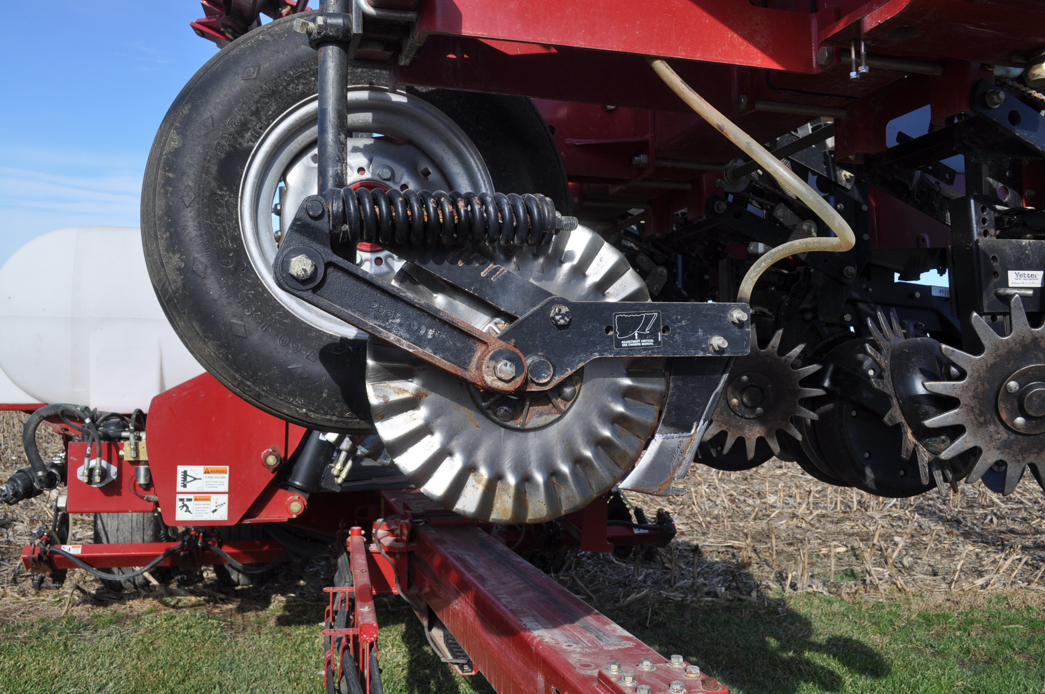 Case IH 1200, 12-row x 30" planter, liquid 2x2 fertilizer, yetter row ...