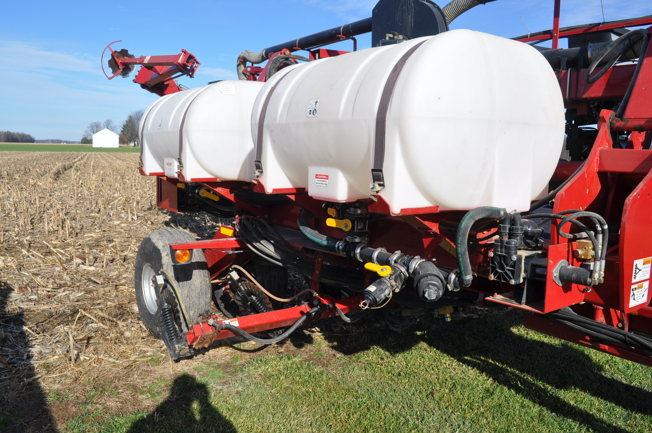 Case IH 1200, 12-row x 30" planter, liquid 2x2 fertilizer, yetter row ...