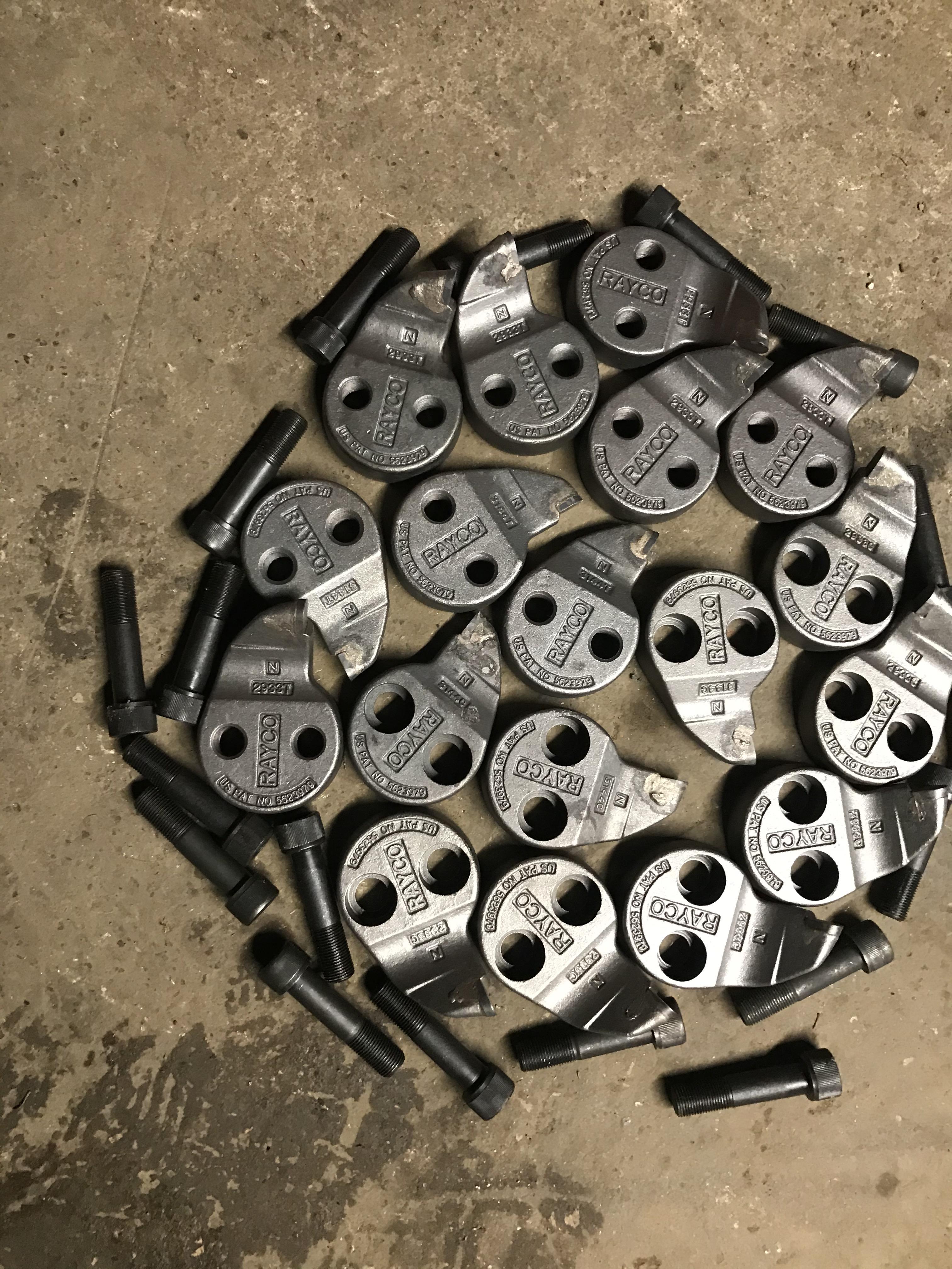 DM - SET OF BRAND NEW RAYCO RG50 STUMP GRINDER TEETH *PLUS VAT ...