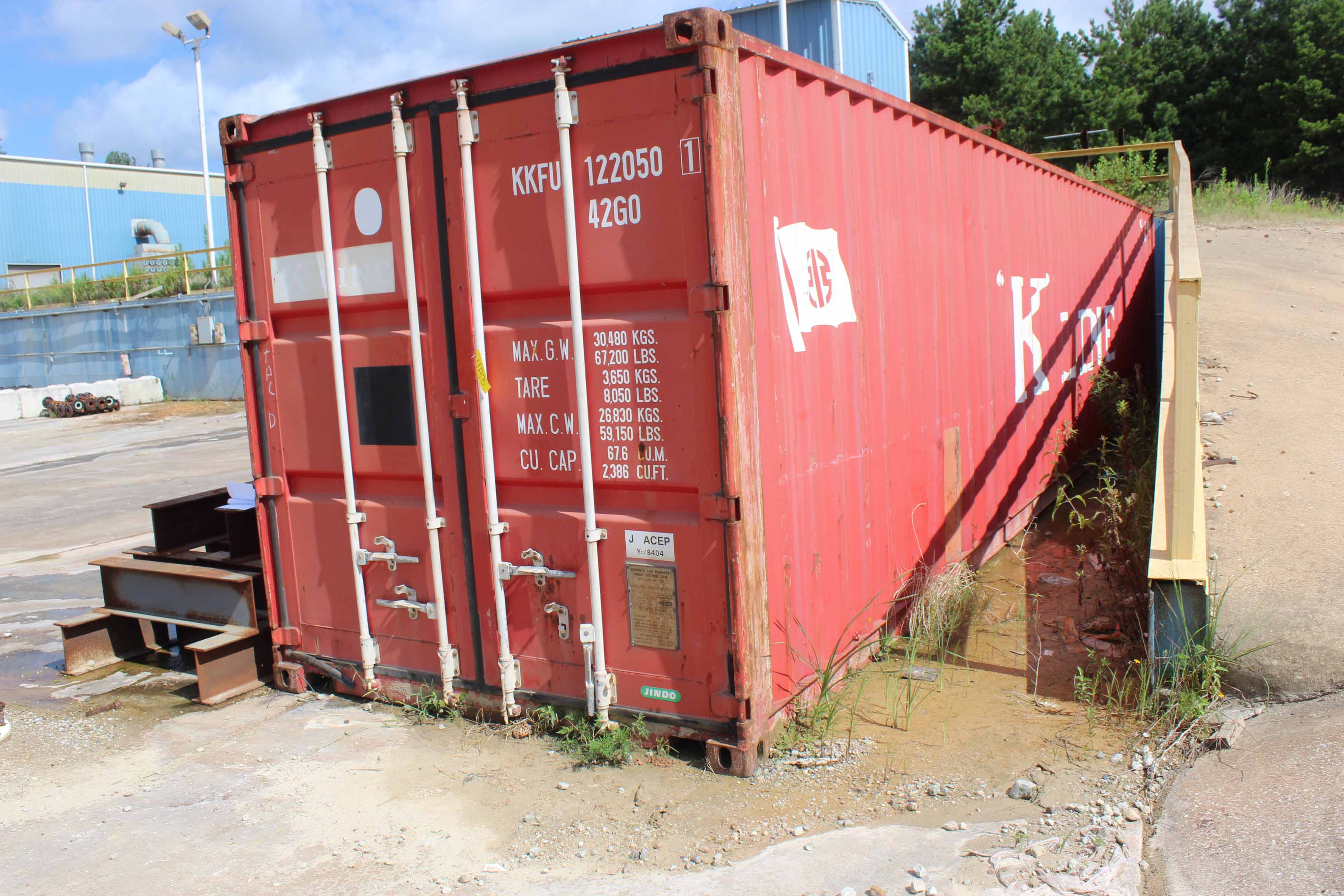 SHIPPING CONTAINER, K-LINE 40'