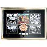 An original 1960s Beatles Fan Club promotional card which has been ...