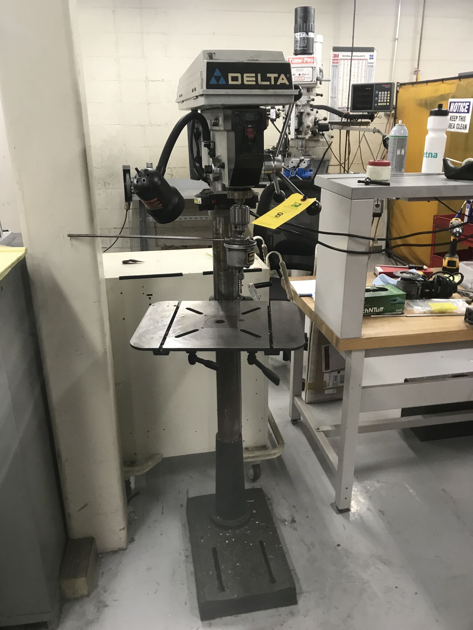 Delta Milling Machine, Serial #016935 Rigging Quote: $395