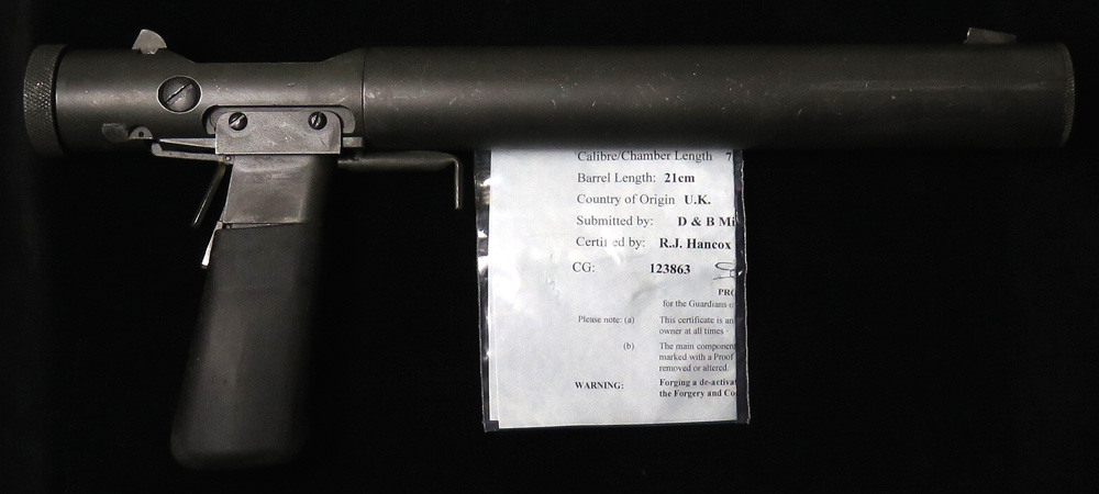 Pistol: An extremely rare WW2 SOE WELROD MKII assassination pistol ...
