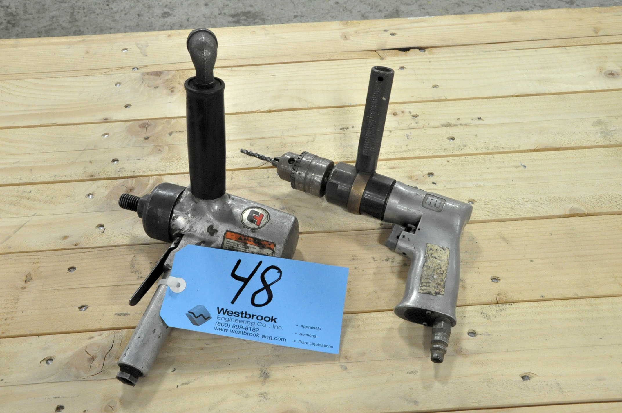 Lot-(2) Pneumatic Drills