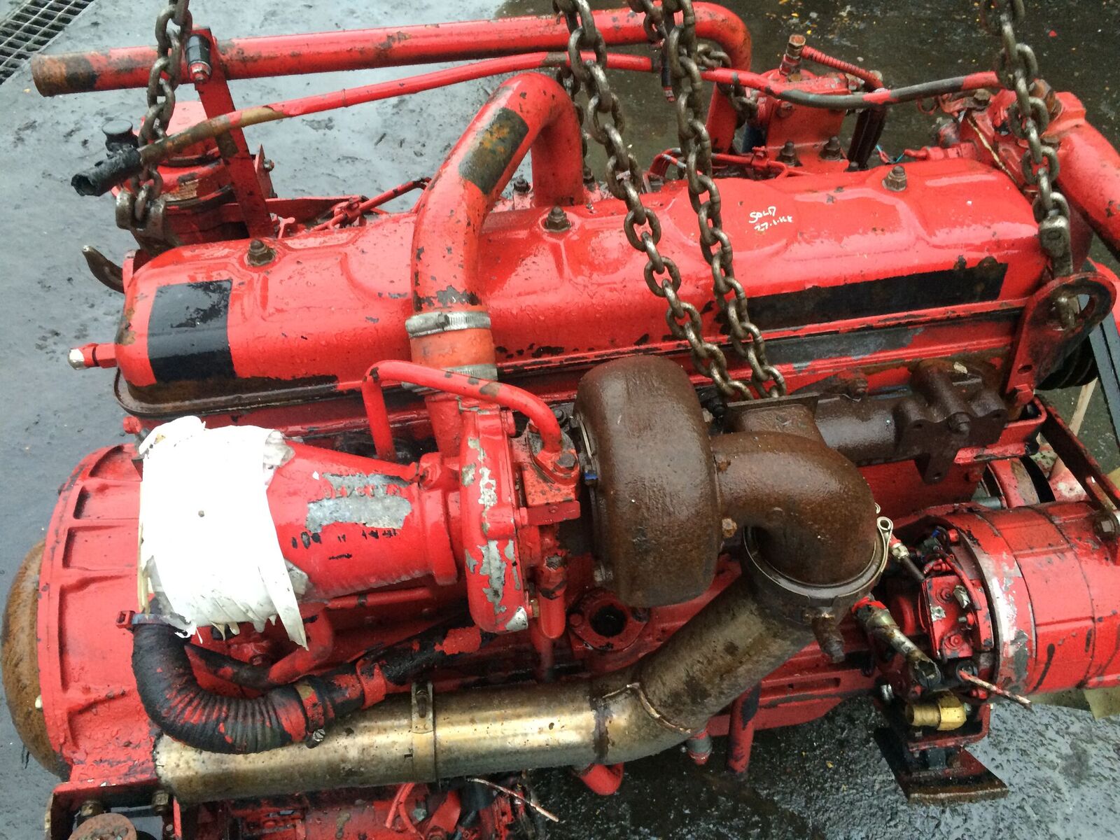 Leyland 420 engine 6 cylinder Turbo